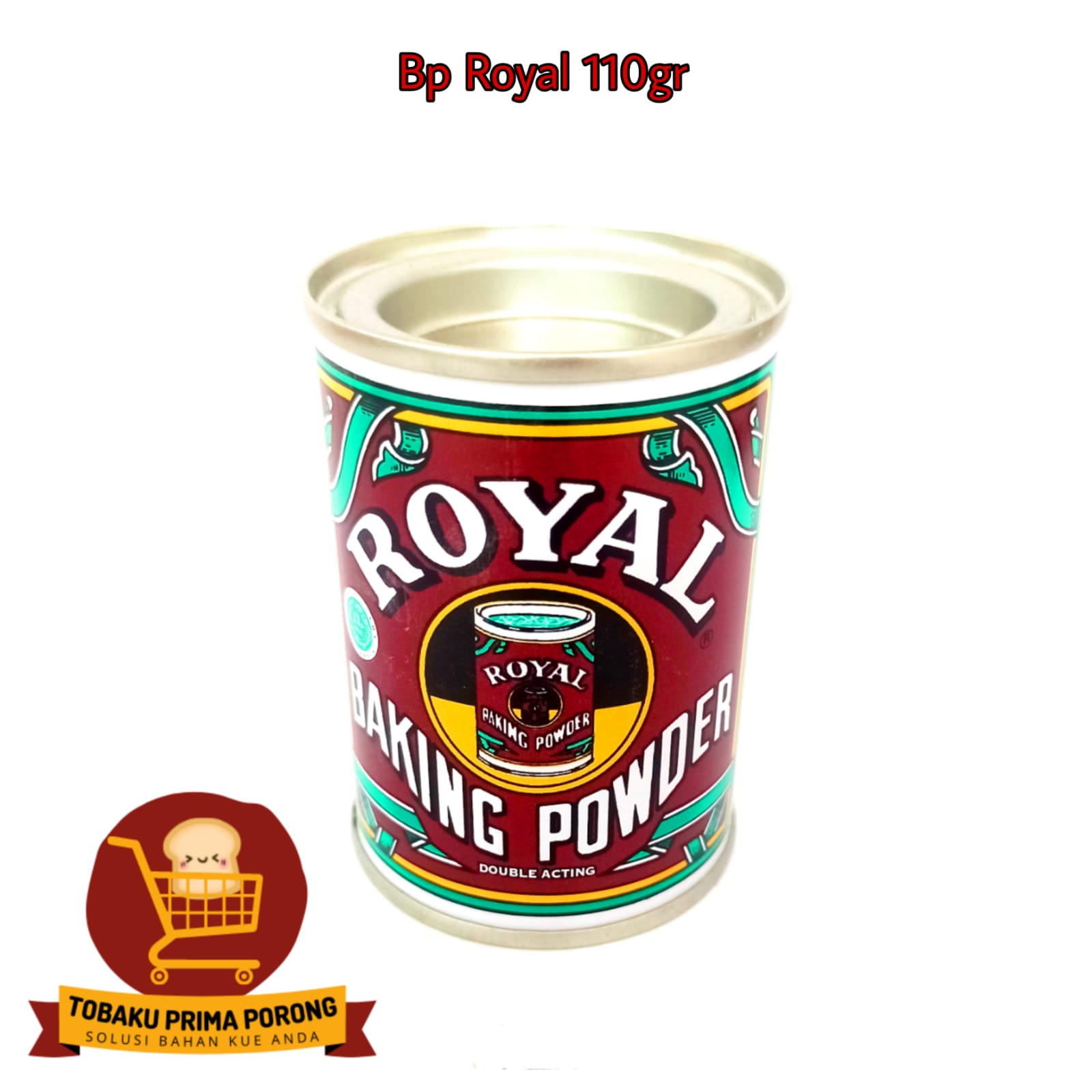 ROYAL - BAKING POWDER / DOUBLE ACTING - 110 G / KALENG | Lazada Indonesia