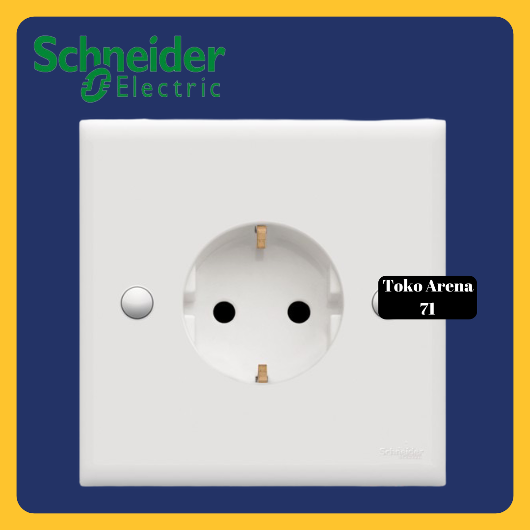 Stop Kontak IB Inbow Schneider S-Classic Clipsal - E426 Putih 1G SCHUKO ...