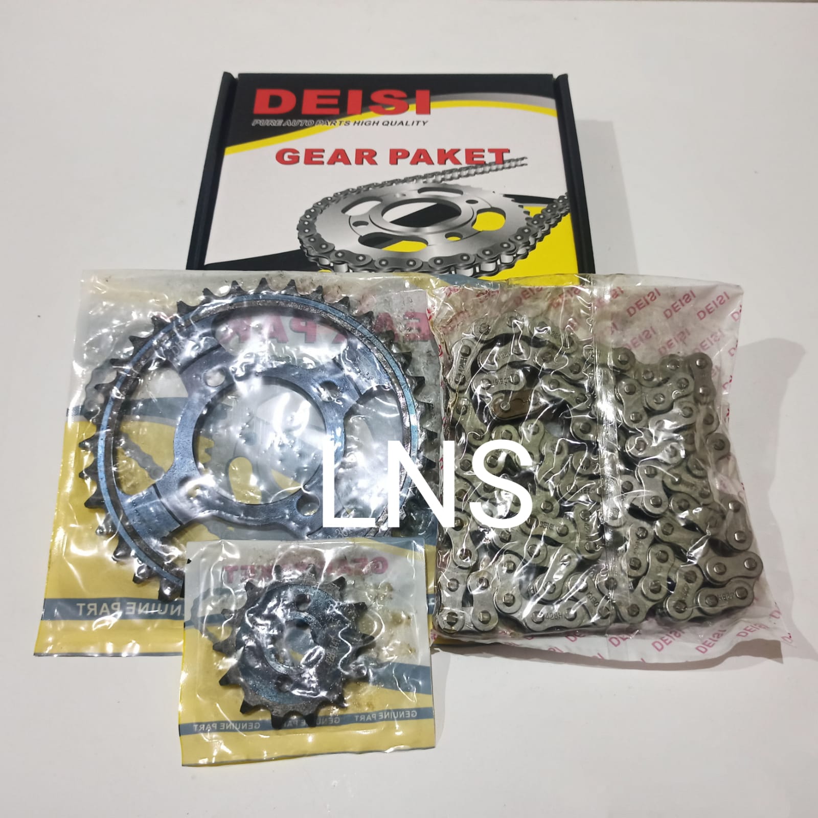 GEAR SET Honda GRAND LEGENDA ASTREA PRIMA UKURAN 14T/36T 428H-100L ...