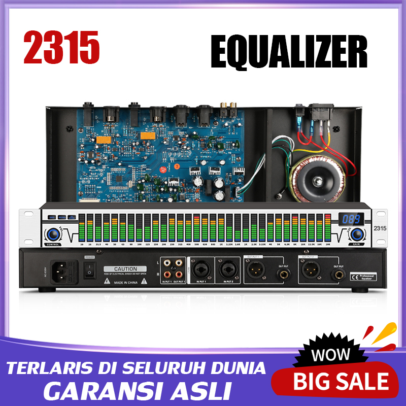 2315S equalizer elektronik profesional 31-band equalizer digital ...