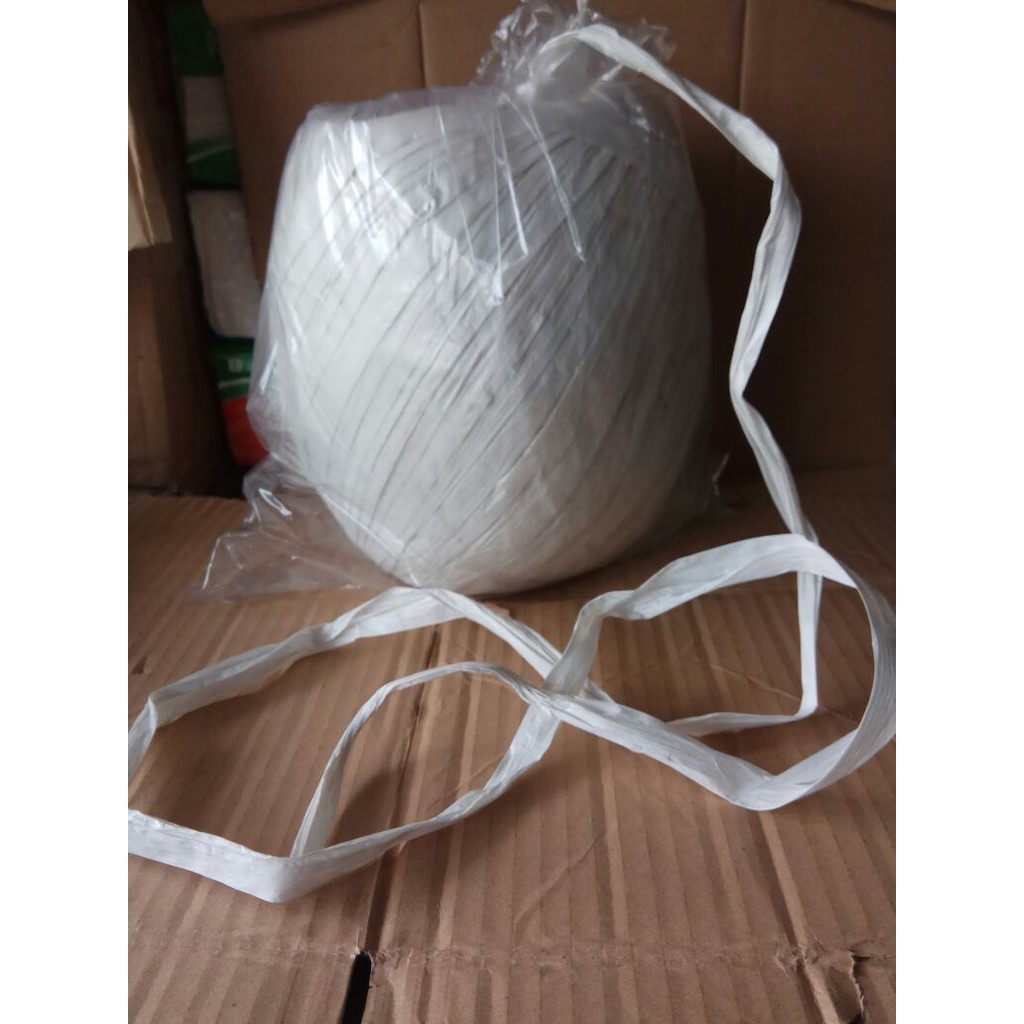 tali Rafia Putih, tali rapia, tali plastik Putih | Lazada Indonesia
