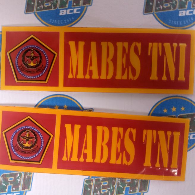 Stiker Plat MABES TNI | Lazada Indonesia