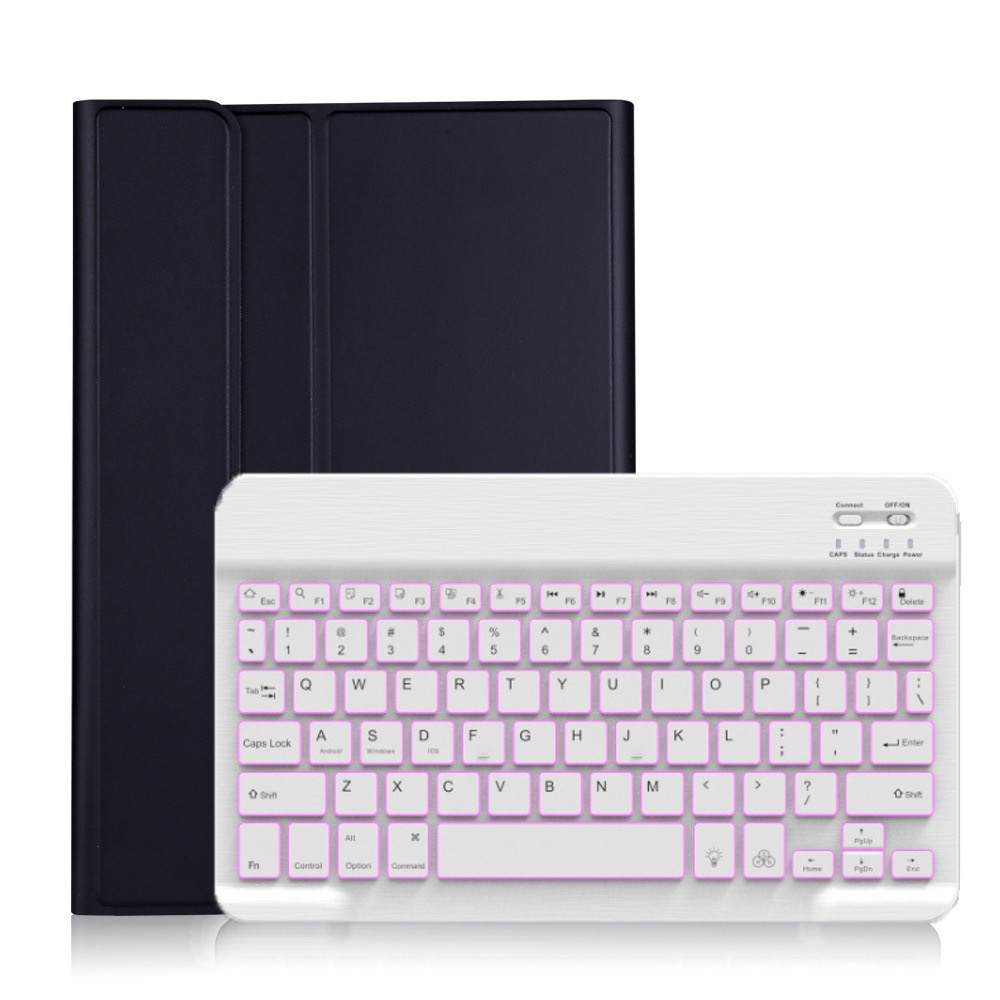 HUAWEI MATEPAD T10S 10.1 BOOK COVER KEYBOARD LAMPU BACKLIGHT WIRELESS ...