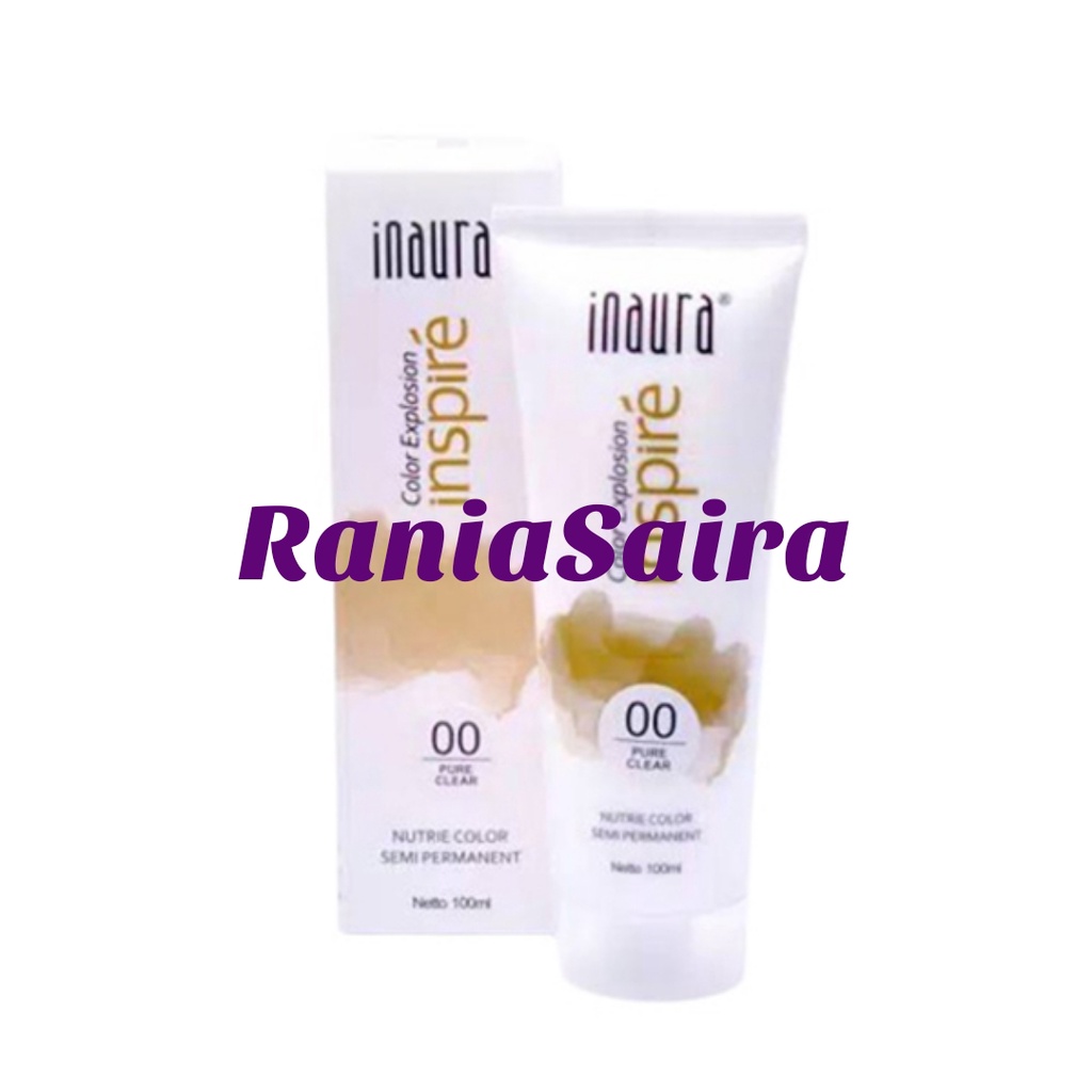 INAURA Inspire Hair Color Explosion 100ml Cat / Warna Rambut / Pewarna ...