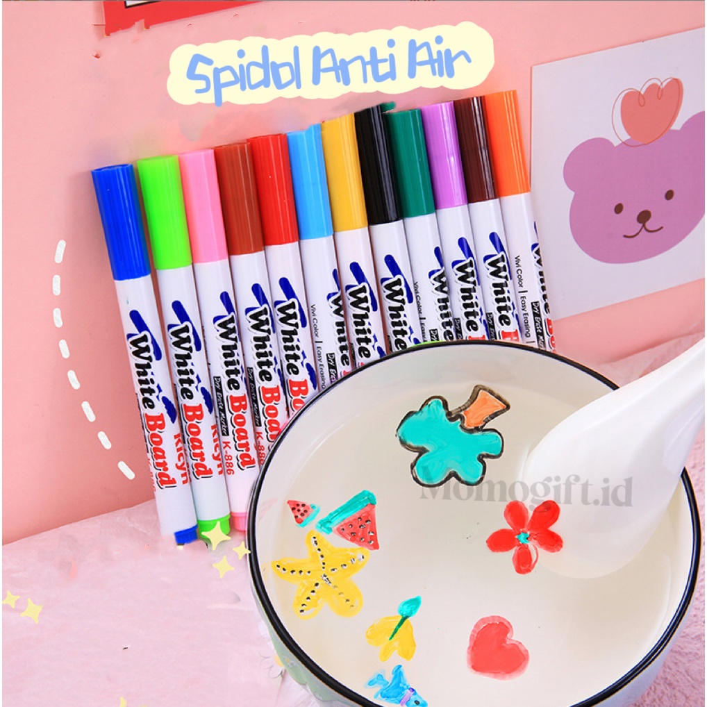 Spidol Unik Untuk Melukis Di dalam Air FREE SENDOK AT39 | Lazada Indonesia