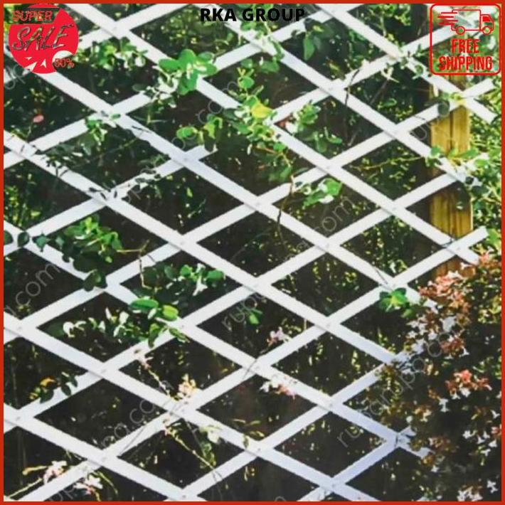 Pagar Plastik 0,5 X1,5 Meter, Pagar Tanaman Rambat Teralis Kualitas ...