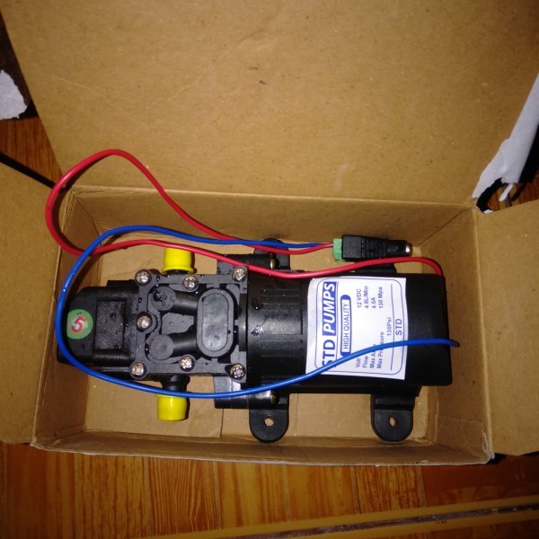 Dinamo Pompa sprayer tangki Elektrik 12V 72W 100PSI - 100psi | Lazada ...