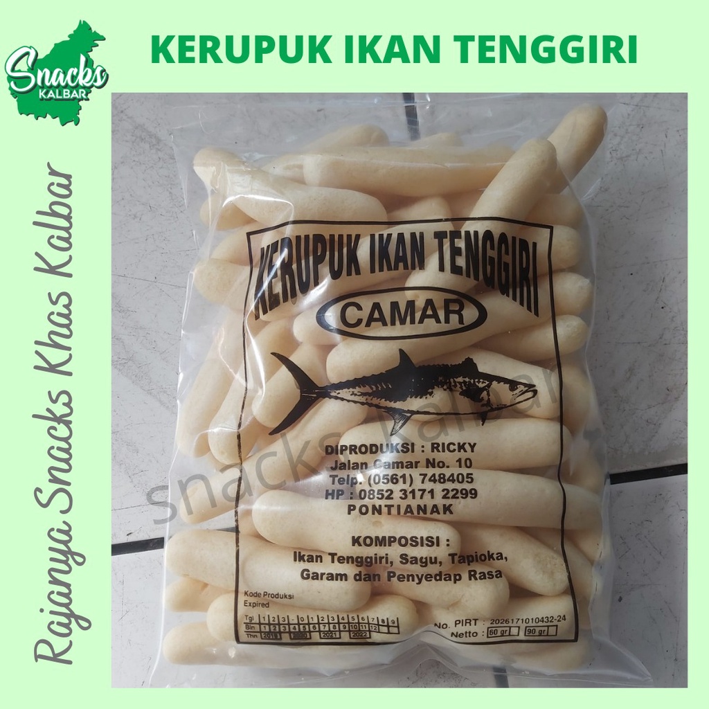 Amplang / Kerupuk Ikan Tenggiri Amplang / Kerupuk Ikan Tenggiri