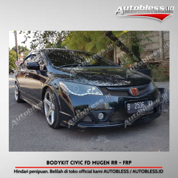 Bodykit Honda Civic FD Mugen RR FRP Bahan Import | Lazada Indonesia