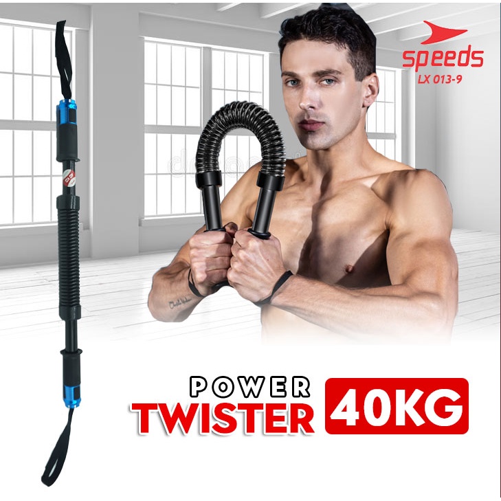 Speeds Power Twister 40 Kg Power Bender Alat Fitness Pembentuk Otot Dada 013 9 Lazada Indonesia