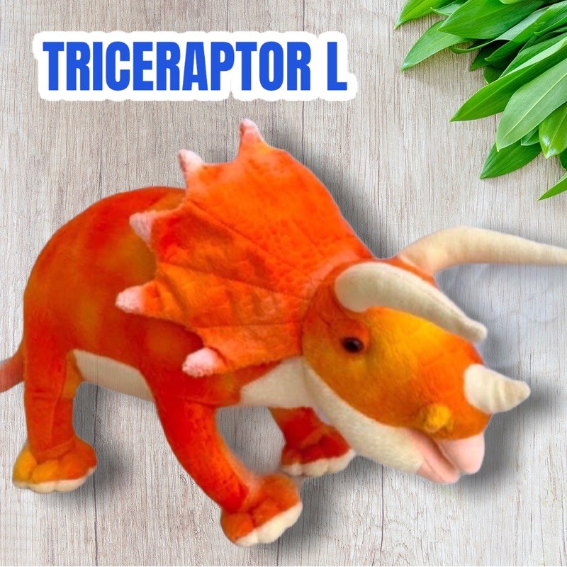 Boneka Dinosaurus Dino T rex / Trex / Triceratops / Brontosaurus ...