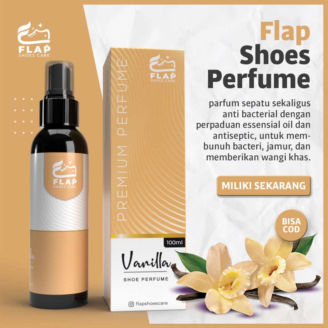 Flap Shoes Care Parfum Sepatu Anti Bau Dan Bakteri Bubble Gum 100mL ...