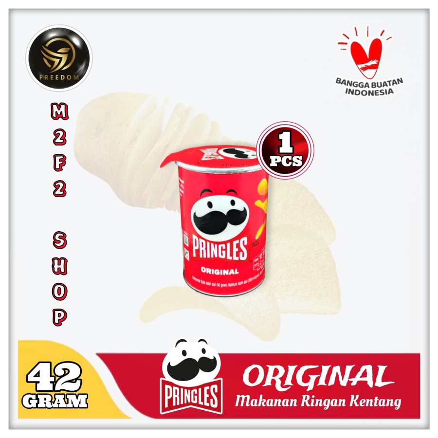 PRINGLES Potato Chips | Keripik Kentang Varian Rasa - 42 gr (Kemasan ...