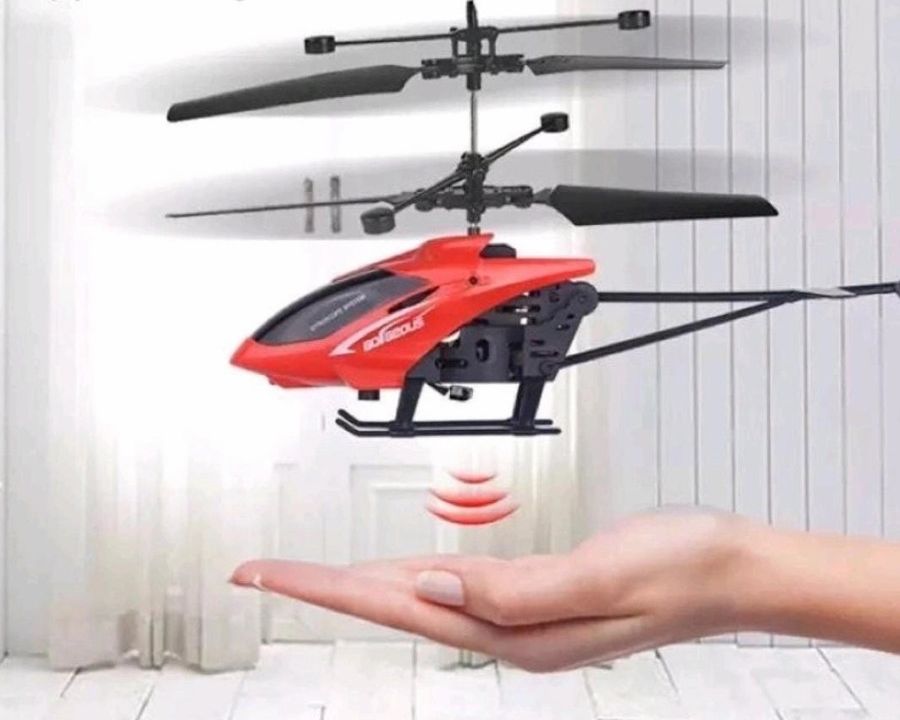 Helikopter Sensor Tangan Terbang Mainan Anak Pesawat Dilengkapi Dengan ...