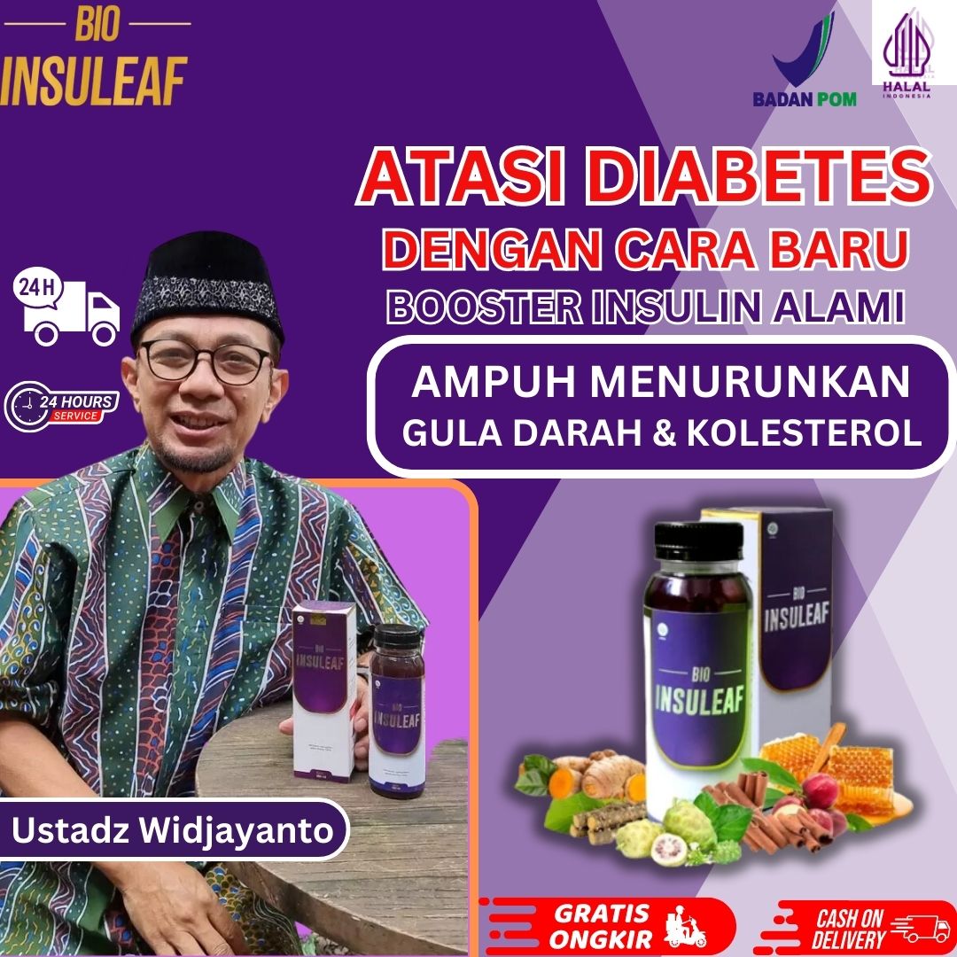 Bio Insuleaf - Distributor Resmi - Kemasan 1 Botol - Obat Diabetes ...