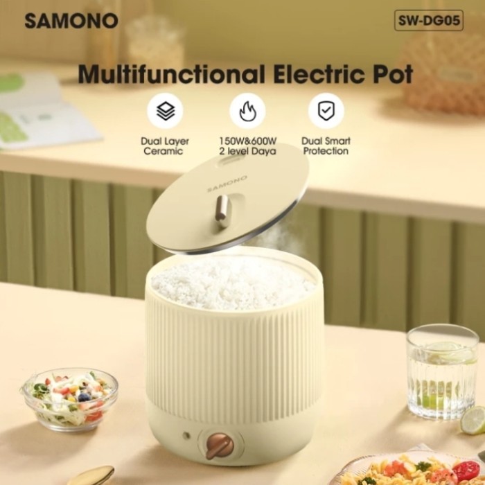 Rice Cooker Magicom Mini Okayama Kapasitas 1Liter 3 in 1 Penanak nasi ...