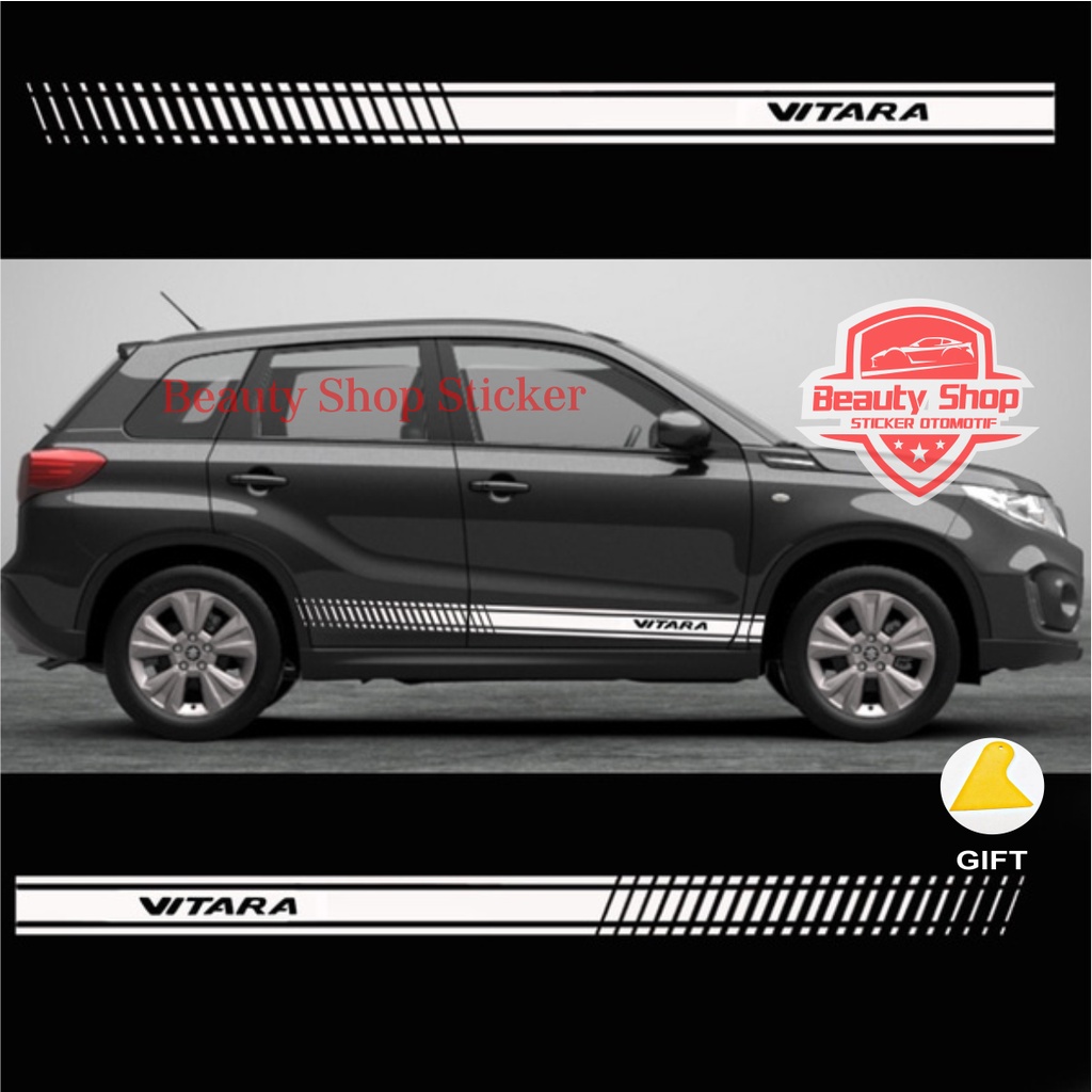 stiker vitara sticker mobil suzuki vitara side body | Lazada Indonesia