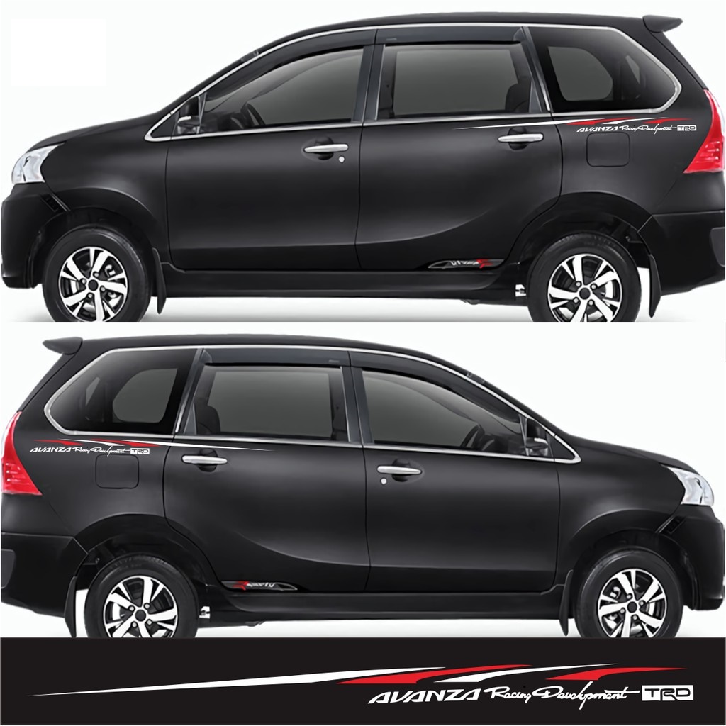 Stiker Striping Avanza Racing Development Stiker List Minimalis Stiker ...