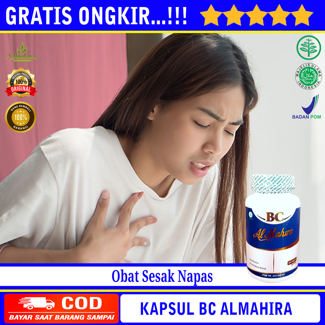 Kapsul Bc Almahira Obat Sesak Nafas Asma TBC Paru-Paru Basah Flek Paru ...
