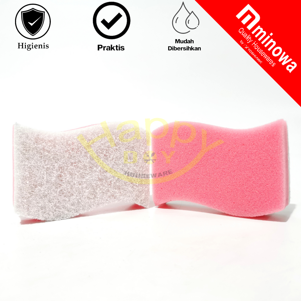 MINOWA SPONGE PENCUCI PIRING | TAPAS PENCUCI PIRING| SPONS CUCI PIRING ...