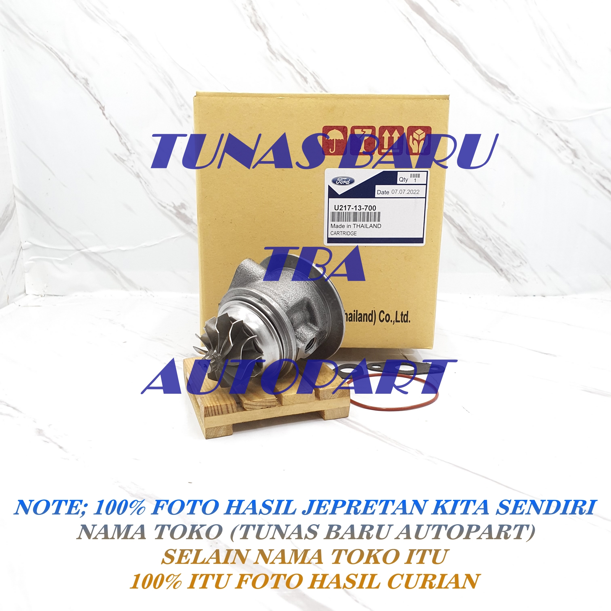 CATRIDGE CARTRIDGE ISI TURBO KATRIT FORD RANGER 2.2 TIPE BASE VACUM ...