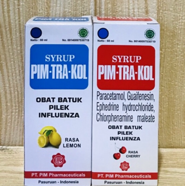 Pim Tra Kol Sirup Kids Anak Demam Batuk 60 ml | Lazada Indonesia