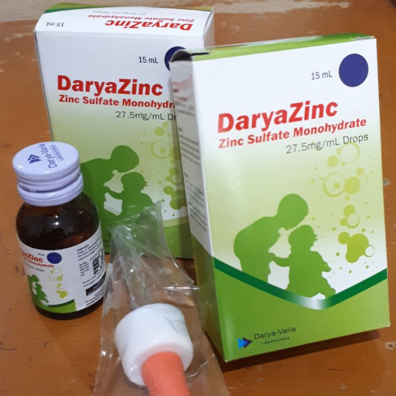 Daryazinc Sirup | Zinc | Untuk Pengobatan Diare Pada Anak isi 100ml ...
