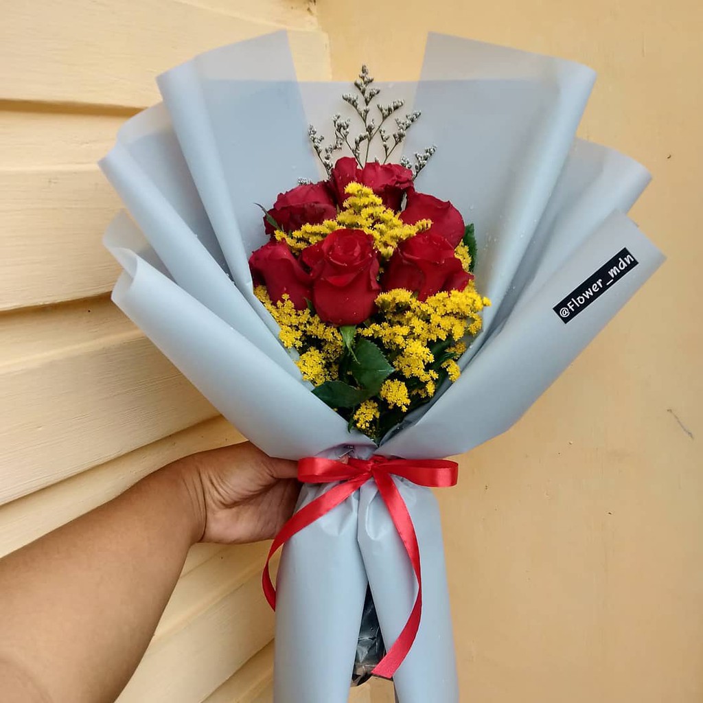 Buket Bunga Asli Wisuda Anniversary Pernikahan Ulang Tahun Medan ...