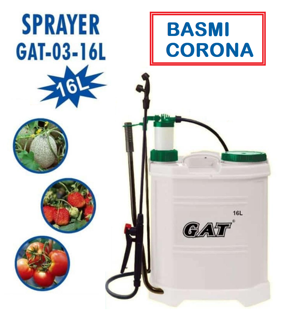 Sprayer semprot Spray Disinfektan, Pestisida, Hama Kapasitas 16 Liter ...