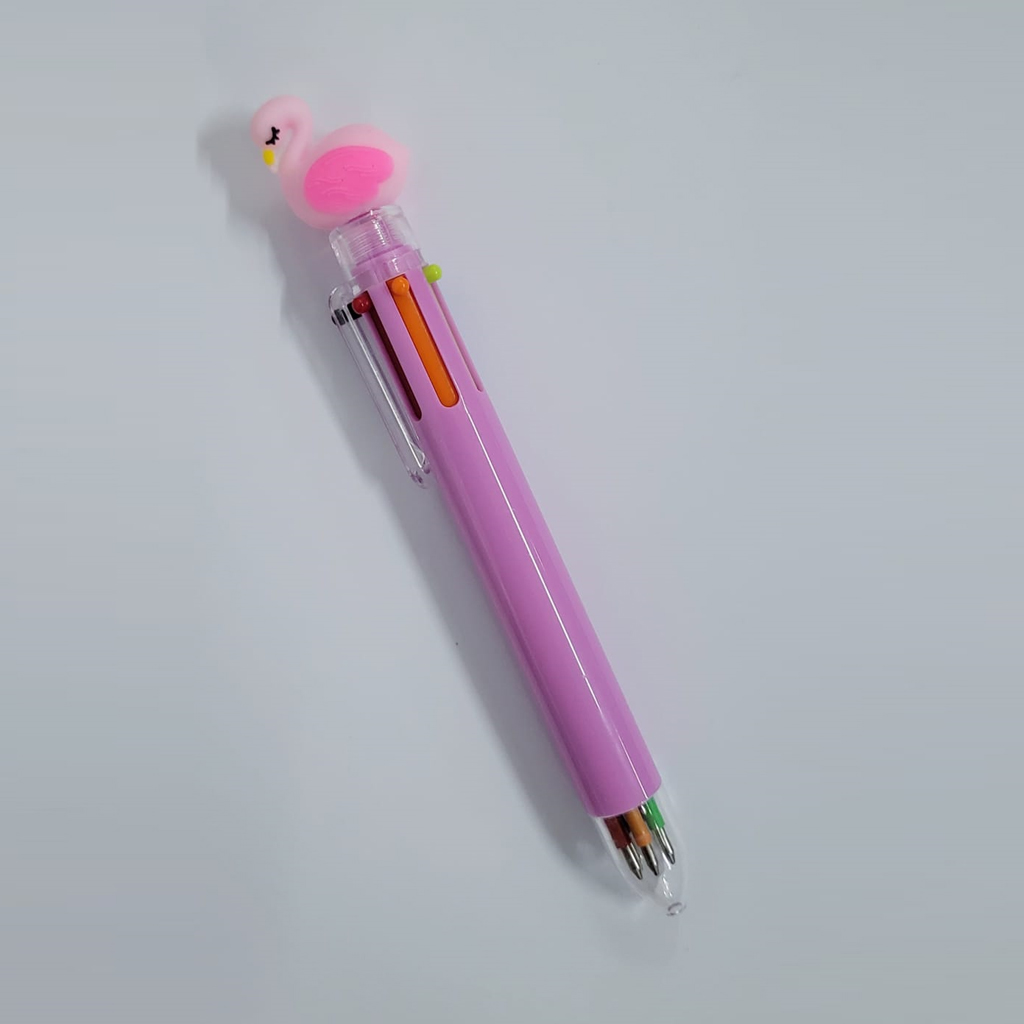GTB Pulpen 6 Warna Dino kepala Unicorn Karakter Pena Ballpoint S089 ...