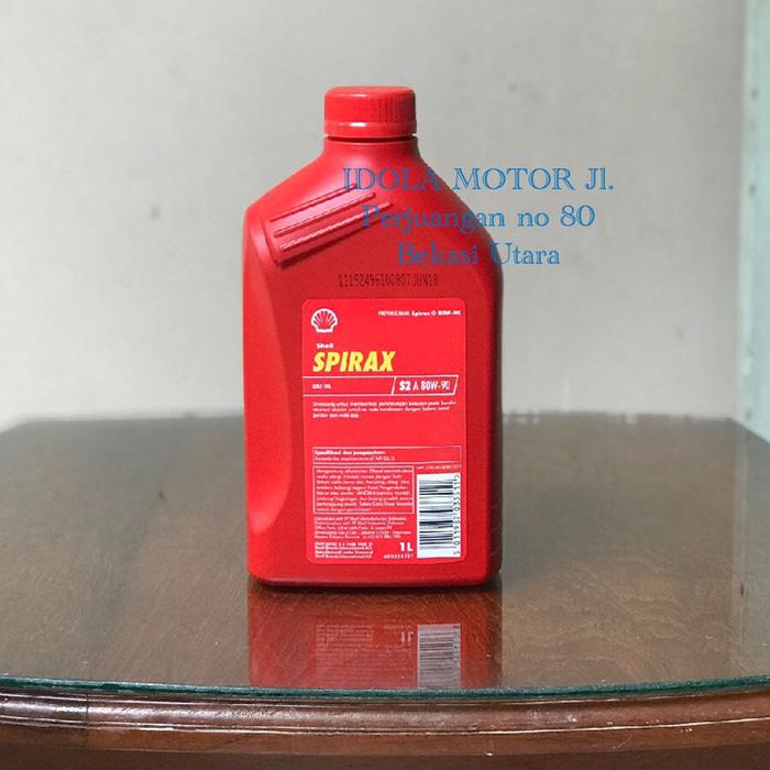 Oli gardan shell spirax s2 A sae 80w-90 api GL-5 Isi 1 liter | Lazada ...
