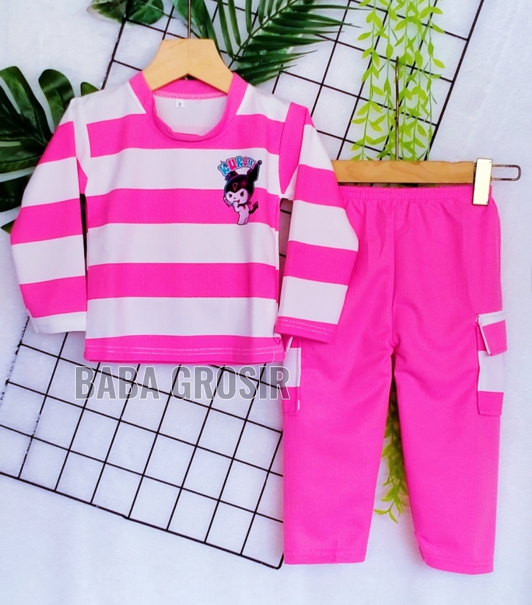 STELAN HORNET KNIT ANAK LUCU 1-5 TAHUN//SETELAN KNIT RAGLAN HORNET ANAK ...