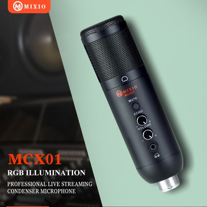 MIXIO - MCX01 Microphone Leviosa Microphone Condenser Premium | Lazada ...