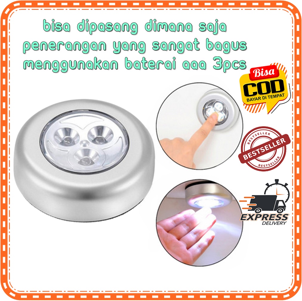 Stick And Lamp Click ~o~ - Lampu Emergency Darurat Sensor Sentuh ...
