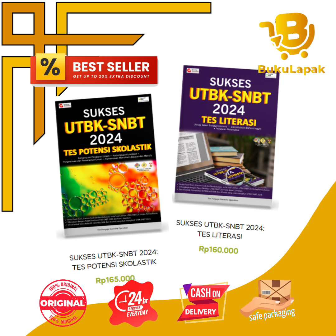Buku UTBK SNBT 2024 - SUKSES UTBK-SNBT 2024 - Buku SNBT 2024 | Lazada Indonesia