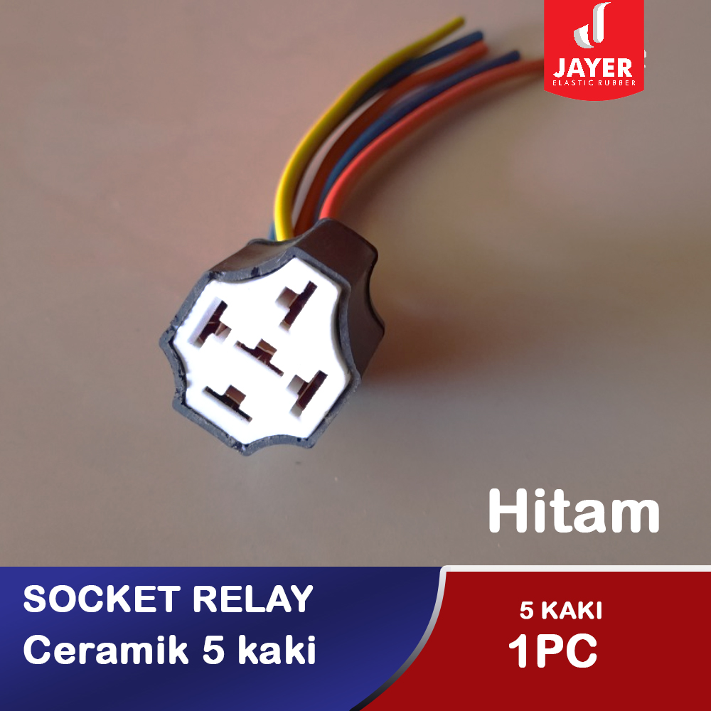 Socket Soket relay 5 Kaki / Socket Relay Keramik 5 Kaki | Lazada Indonesia