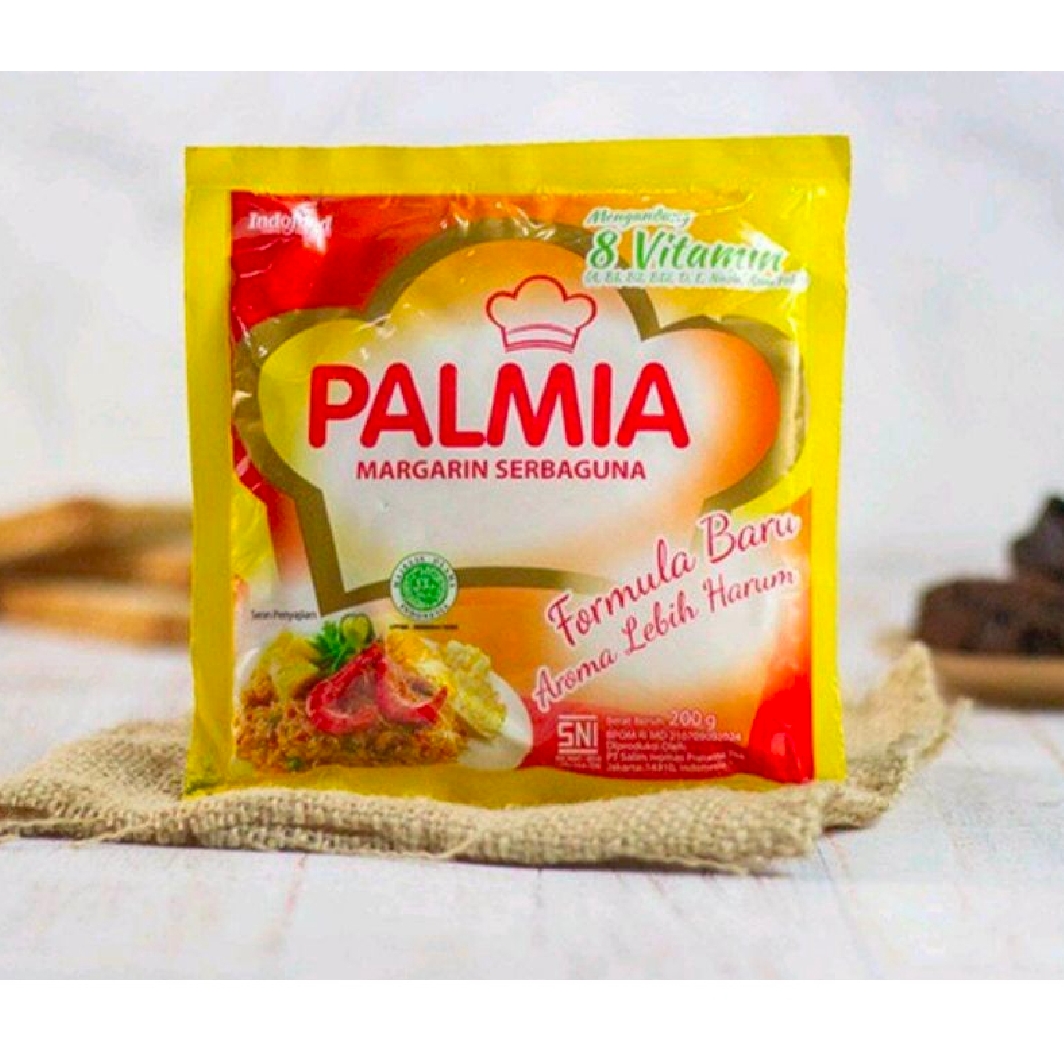PALMIA MARGARINE MENTEGA 200G / Palmia Margarin Mentega Serba Guna ...