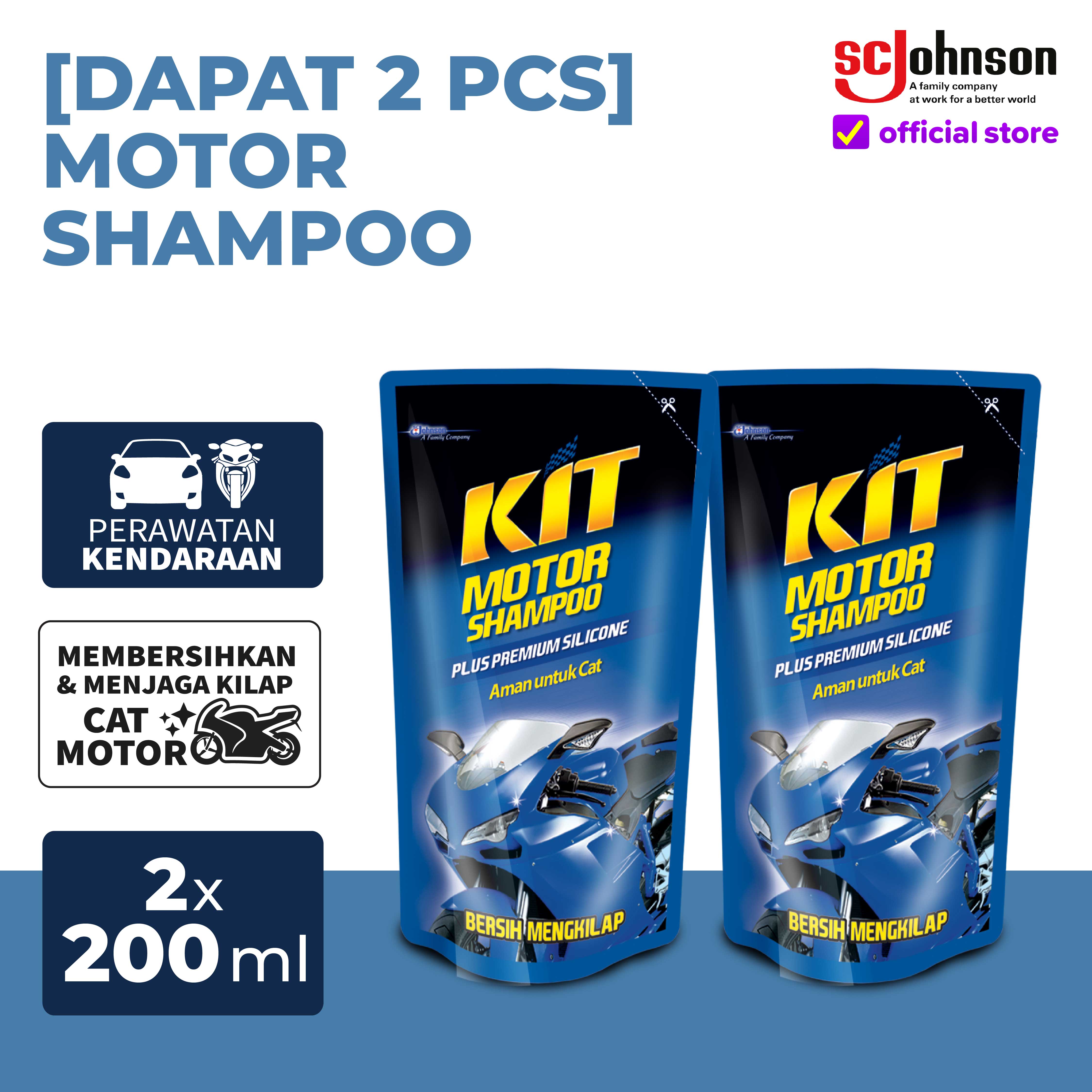 (Dapat 2Pcs) Kit Motor Shampoo Pouch 200mL | Lazada Indonesia