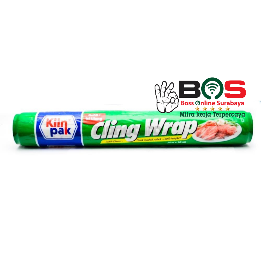 Klinpak Klin Pak Cling Wrap Refill Plastik Wrap Makanan 30M x 30CM ...