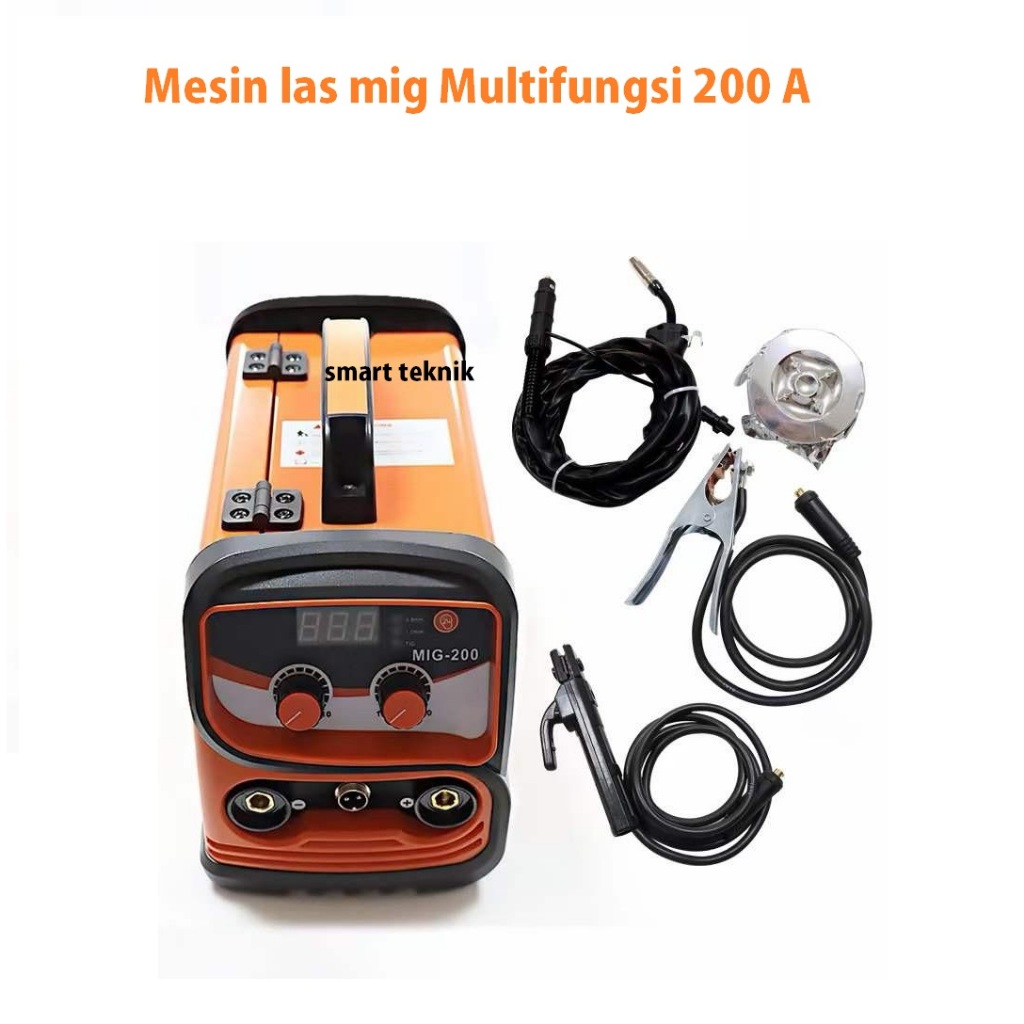 MESIN LAS MIG MULTIFUNGSI - MESIN LAS MIG 130 A CO2 TANPA GAS WELDING ...