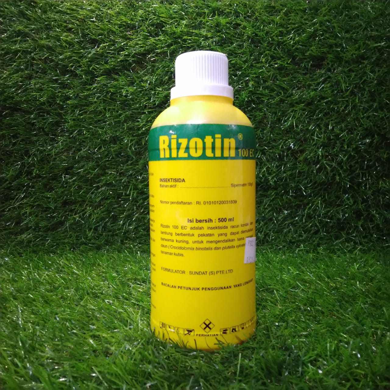 RIZOTIN 100ec 500ml Insektisida untuk mengendalikan hama perusak daun ...