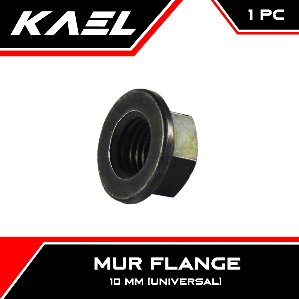 Mur Flange 10 mm Universal M10 10MM 10mm Nut Fleng Pleng | Lazada Indonesia