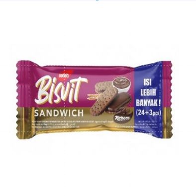 Roti Nabati Bisvit Sandwich 24 + 3 pcs | Lazada Indonesia