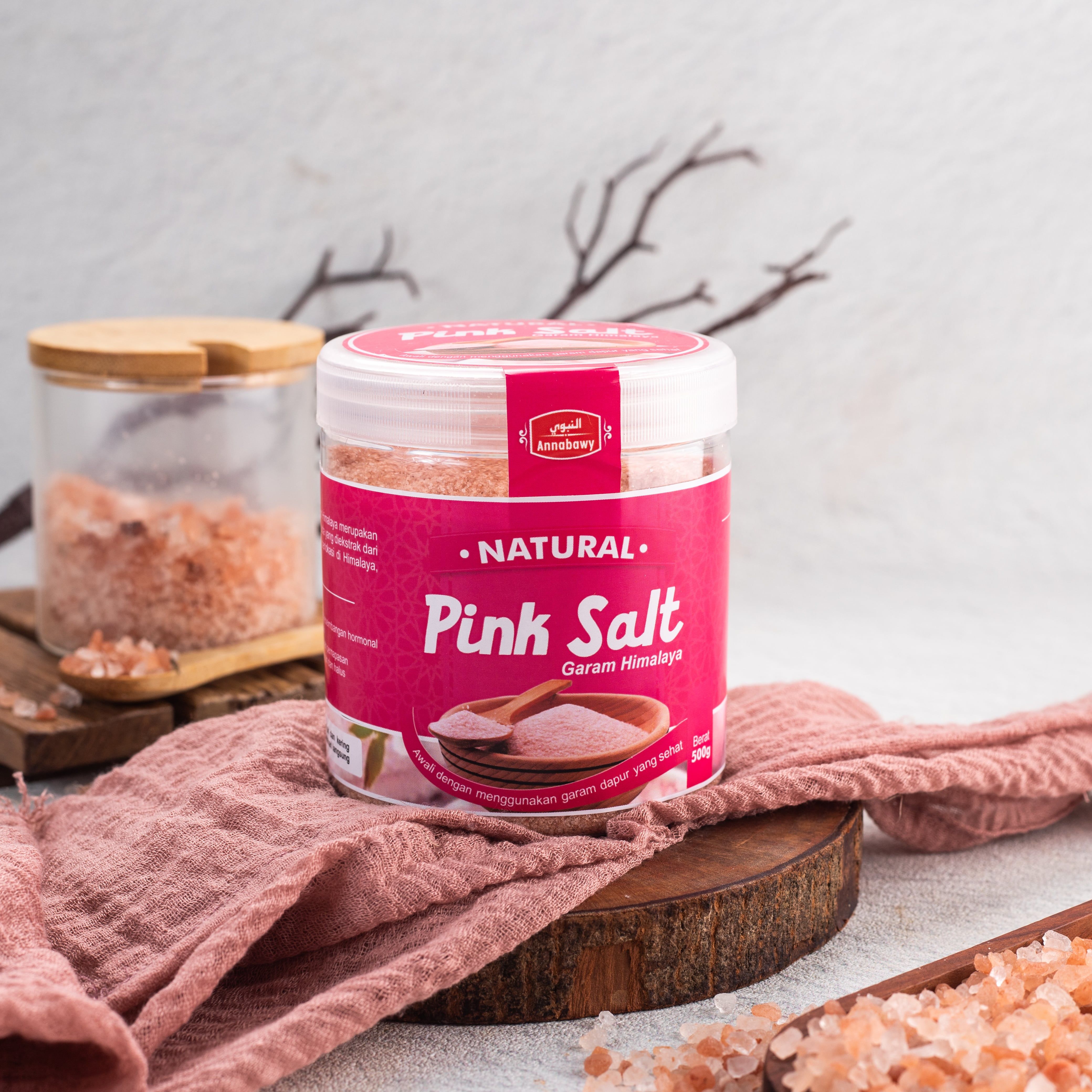 Garam Himalaya 500gr Original / Pink Salt Himalayan / Garam Pink ...
