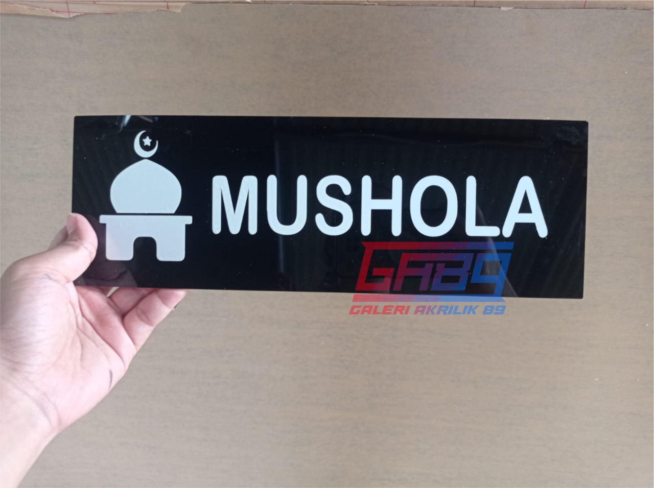 Mushola Sign | Sign Akrilik Mushola | Sign Board Mushola | Lazada Indonesia