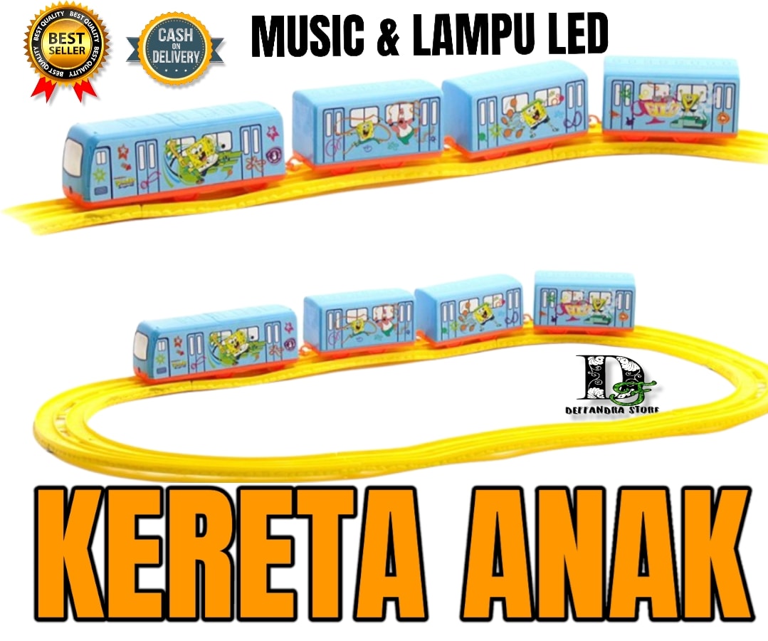 Mainan Anak Kereta Api Zaky & Zuqo Kereta Api Track RKC 09003-1 ...