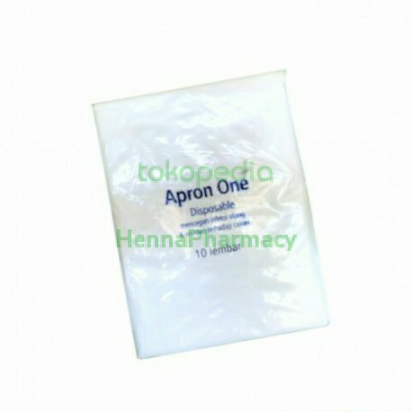 Apron One Onemed Putih disposable | Lazada Indonesia