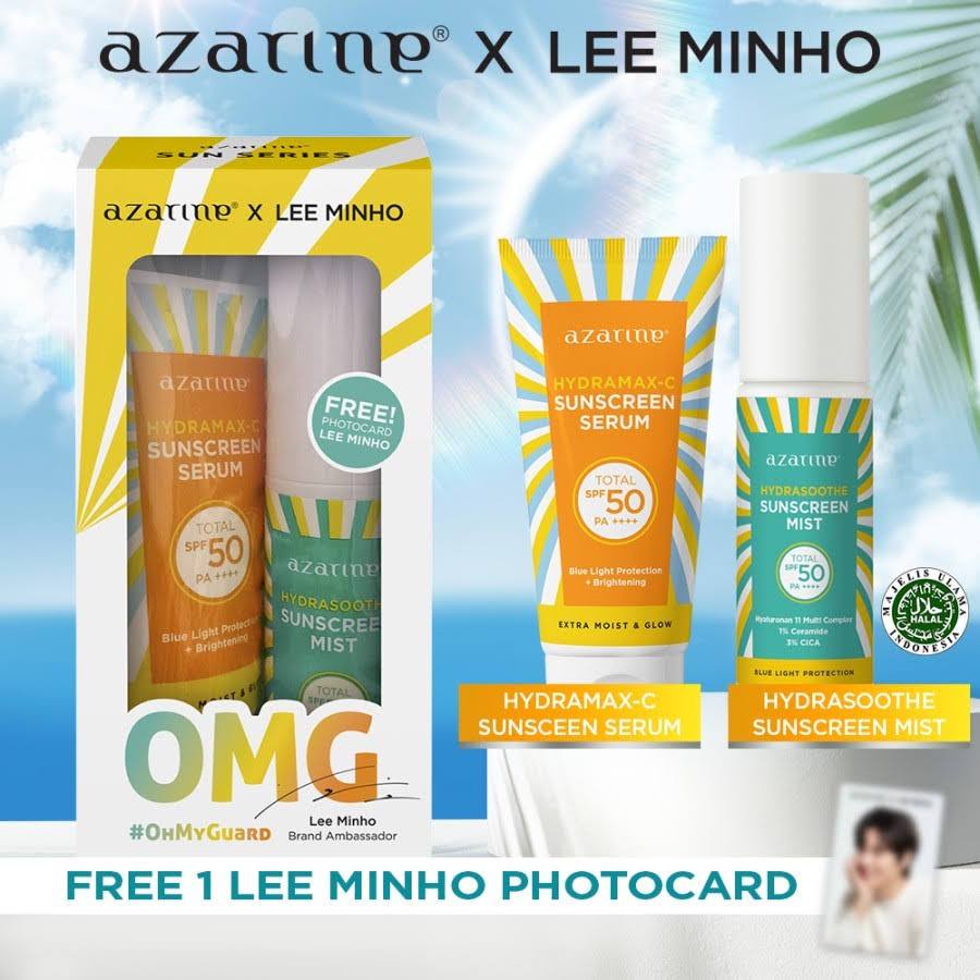 PAMAPO - Azarine x Lee Min Ho Bundling Paket Sunscreen | Lazada Indonesia