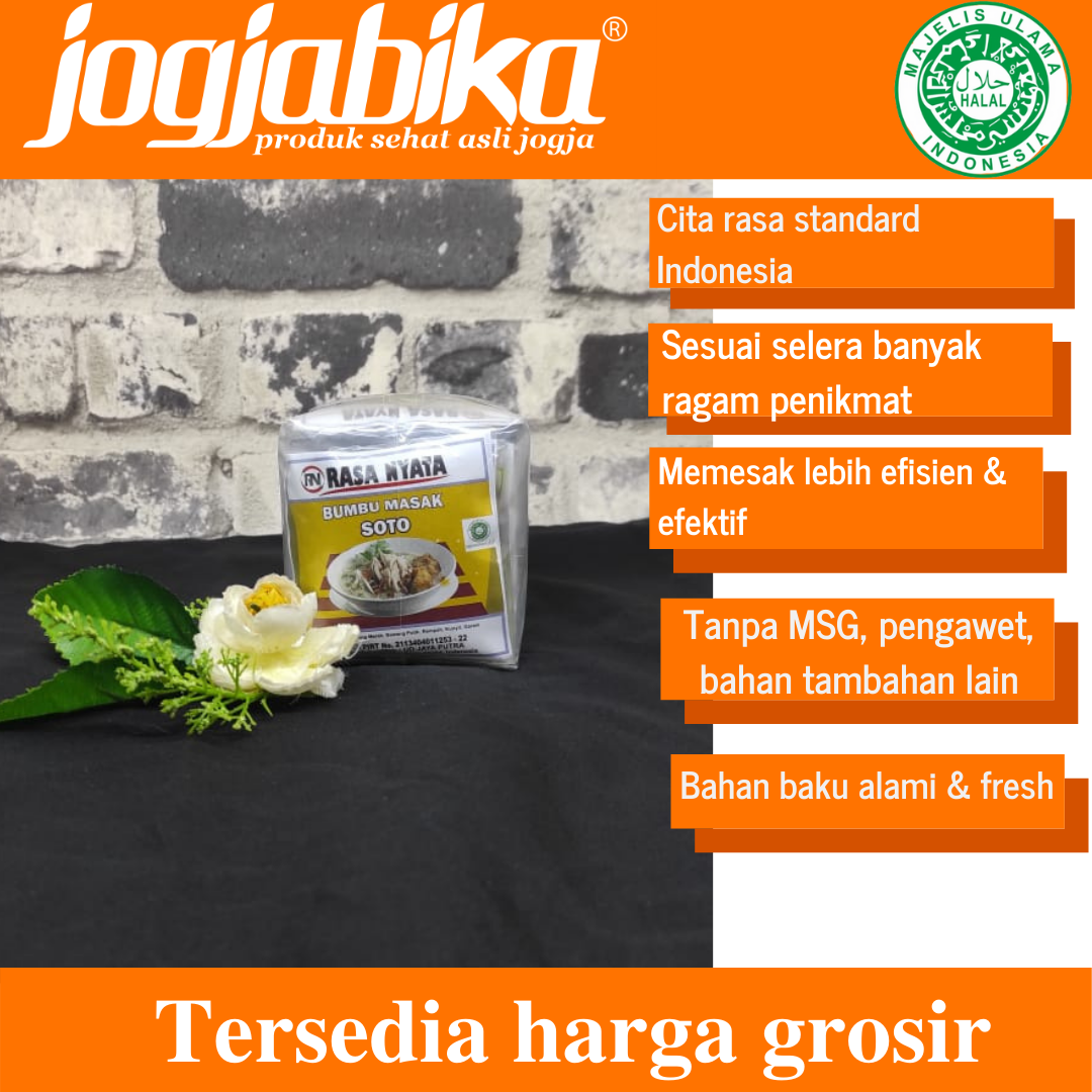 Bumbu Masak Soto Penyedap Rasa Non MSG Tanpa Pengawet Siap Saji ...