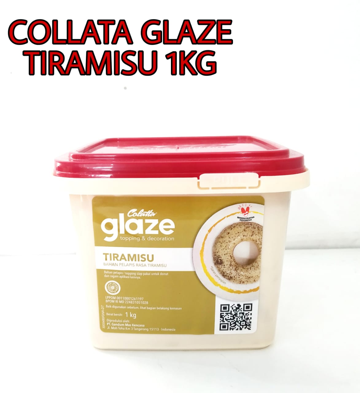 COLLATA GLAZE TIRAMISU KEMASAN 1 KG | Lazada Indonesia